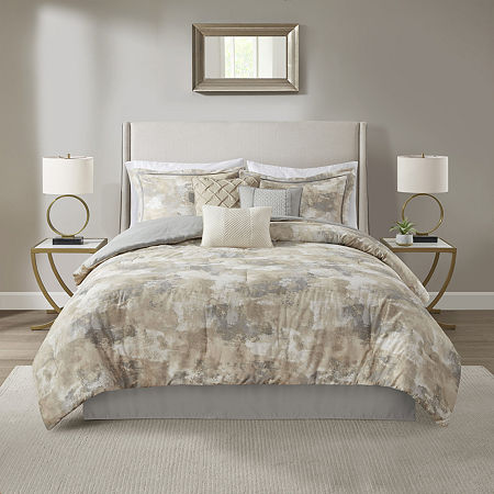 Madison Park Beacon 7-Pc. Comforter Set  California King - Gray