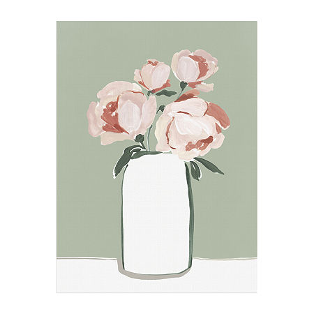 Click here for Lumaprints Blushing Florals Contemporary Canvas Ar... prices