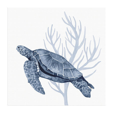 Click here for Lumaprints Deep Blue Sea Xviii Coastal Canvas Art... prices