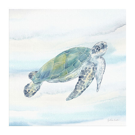 Click here for Lumaprints Great Blue Sea Xii Canvas Art  One Size... prices