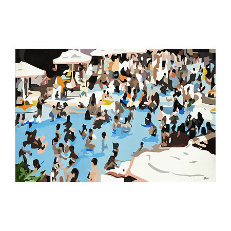 Click here for Lumaprints Sheepool Contemporary Canvas Art  One S... prices