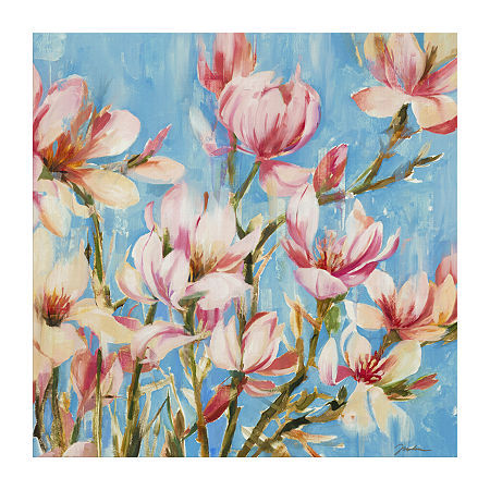Click here for Magnolias In Bloom Canvas Art  One Size  Pink prices