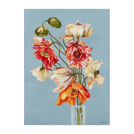 Click here for Lumaprints Paper Poppies Canvas Art  One Size  Mul... prices