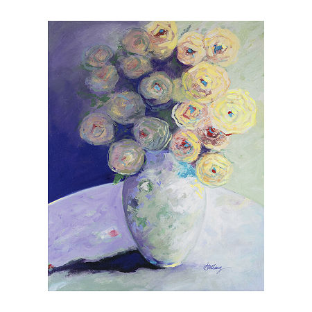 Click here for Lumaprints Green Vase With Yellow Canvas Art  One... prices