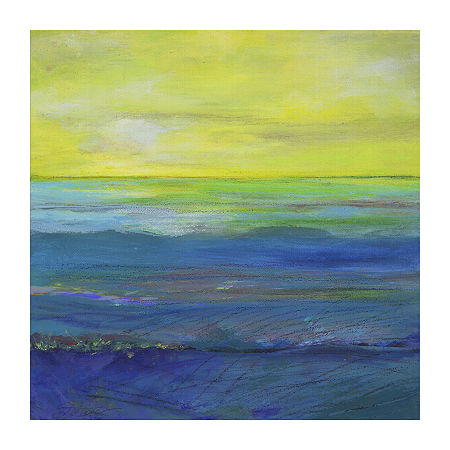 Click here for Lumaprints Green Sky Canvas Art  One Size  Blue prices