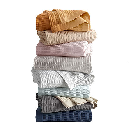 Click here for Linery All Season Waffle Weave Soft Blanket  One S... prices