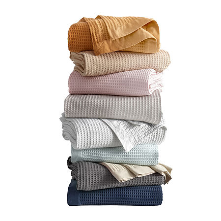 Click here for Linery All Season Waffle Weave Soft Blanket  One S... prices