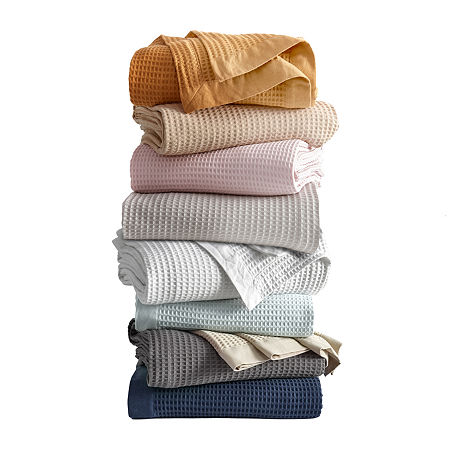 Click here for Linery All Season Waffle Weave Soft Blanket  One S... prices
