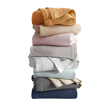 Click here for Linery All Season Waffle Weave Soft Blanket  One S... prices