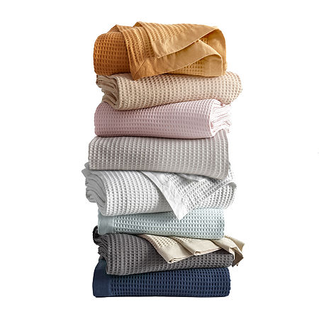 Click here for Linery All Season Waffle Weave Soft Blanket  One S... prices