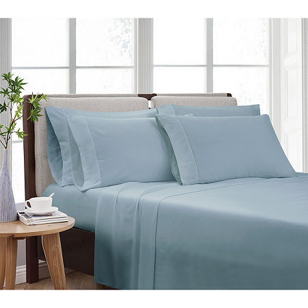 Cannon Heritage Microfiber 6-Pc. Sheet Set  Full - Blue