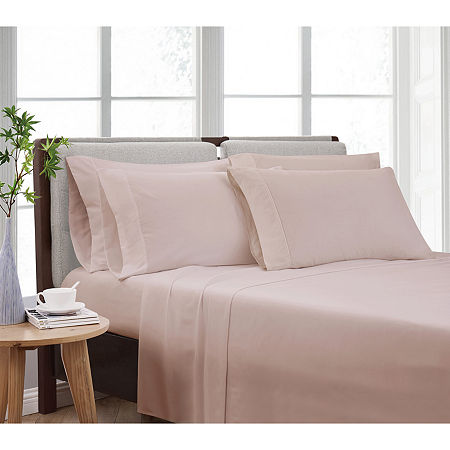 Cannon Heritage Microfiber 6-Pc. Sheet Set  Queen - Pink