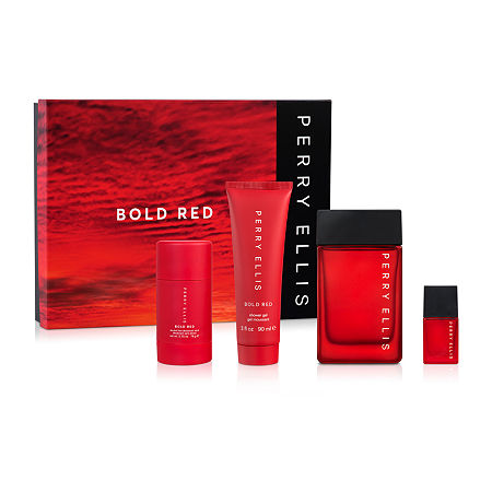 Click here for Perry Ellis Bold Red Eau De Toilette 4-Pc Gift Set... prices