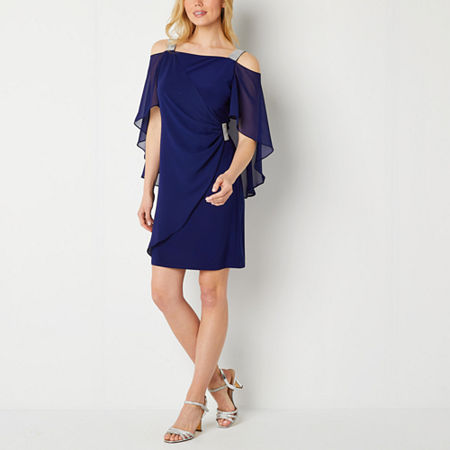 Click here for MSK Womens Embellished Short Sleeve Sheath Dress... prices