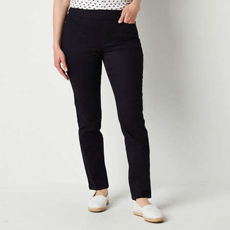 Click here for Liz Claiborne Amber Womens Straight Mid Rise Pull-... prices