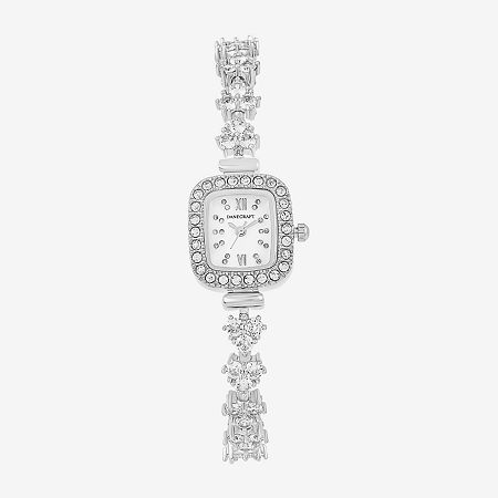Danecraft Womens Fine Silver Plated Analog Watch - Silver