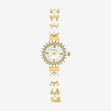 Click here for Danecraft Womens 18K Fine Gold Plated Analog Watch... prices