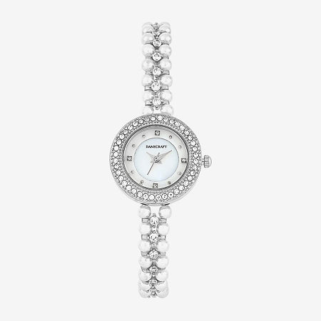 Click here for Danecraft Womens Fine Silver Plated Analog Watch -... prices