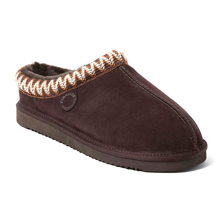 Click here for Fireside by Dearfoams Mens Grafton Genuine Shearli... prices