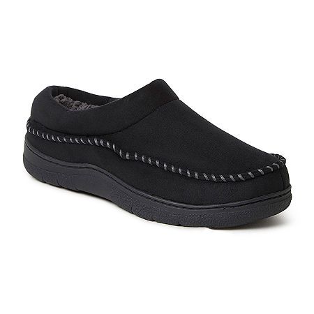 Click here for Dearfoams Mens Thompson Moccasin Toe Clog House Sh... prices