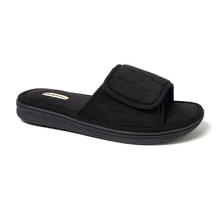 Click here for Dearfoams Collin Mens Memory Foam Slip-On Slippers... prices