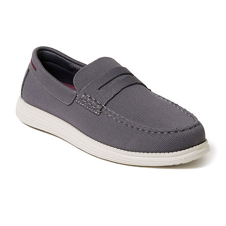 Click here for Dearfoams Mens Rollins Sport Knit Loafer - Pavemen... prices