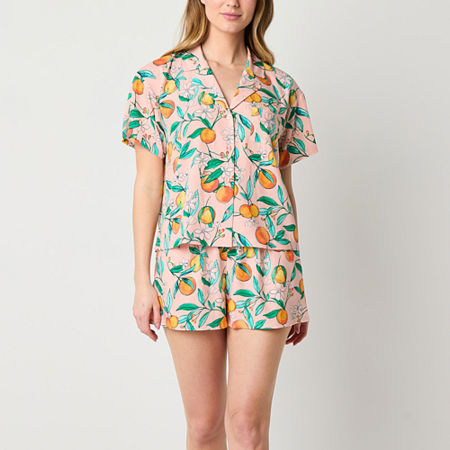 Click here for Sleep Chic Womens Short Sleeve 2-pc. Pajama Sets... prices