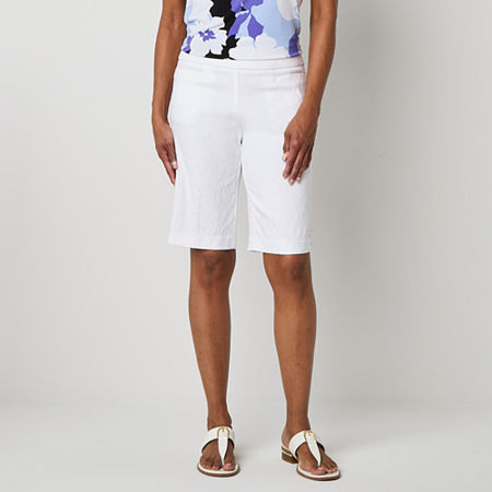 Click here for Liz Claiborne Alyssa Womens 12 Mid Rise Bermuda Sh... prices