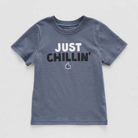 Click here for Okie Dokie Toddler & Little Boys Crew Neck Short S... prices