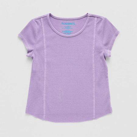 Click here for Thereabouts Little & Big Kid Girls Round Neck Shor... prices