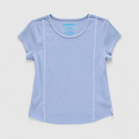 Click here for Thereabouts Little & Big Kid Girls Round Neck Shor... prices