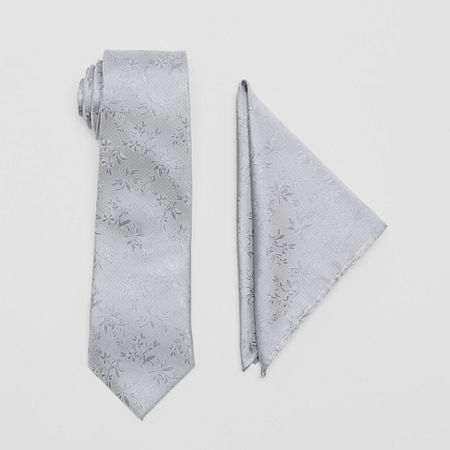 Click here for Shaquille ONeal XLG Floral Tie Set  One Size  Gray prices