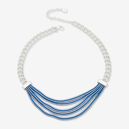 Click here for Worthington Womens 16 Inch Collar Necklace  One Si... prices