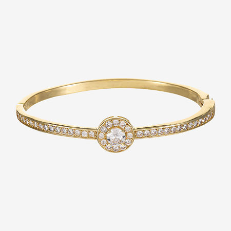 Click here for Sparkle Allure Halo Womens Cubic Zirconia 14K Gold... prices