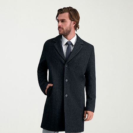 Click here for Haggar Brushed Herringbone Mens Midweight Topcoat... prices