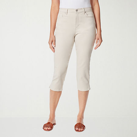 Click here for Gloria Vanderbilt Womens Capri Jean  12  Beige prices