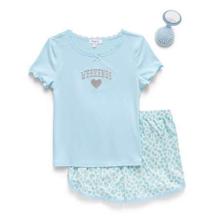 Click here for Btween Little & Big Kid Girls Round Neck Short Sle... prices