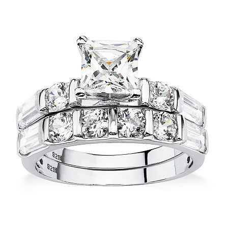 Click here for DiamonArt Womens 3 1/2 CT. T.W White Cubic Zirconi... prices