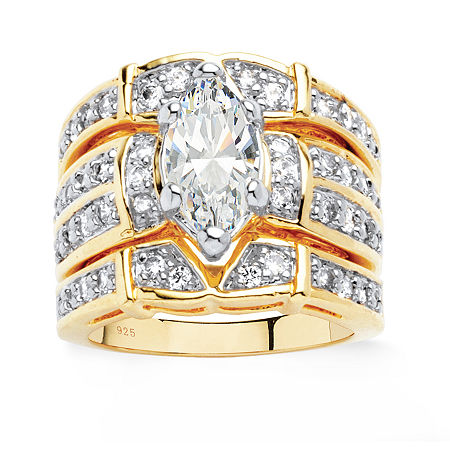 Click here for DiamonArt Womens 3 CT. T.W. White Cubic Zirconia 1... prices