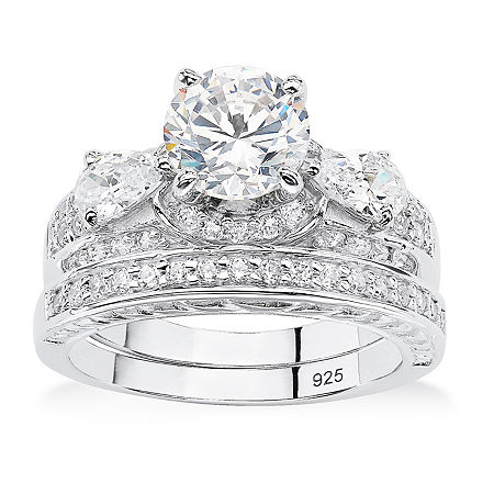 Click here for DiamonArt Womens 3 1/2 CT. T.W White Cubic Zirconi... prices