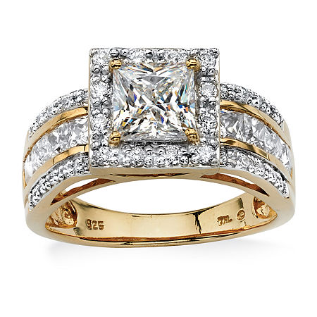 Click here for DiamonArt Womens 2 1/5 CT. T.W. White Cubic Zircon... prices