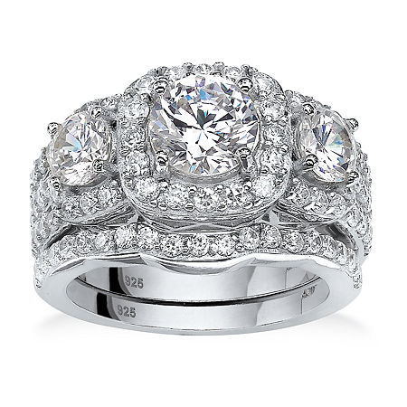 Click here for DiamonArt Womens 3 3/4 CT. T.W. White Cubic Zircon... prices