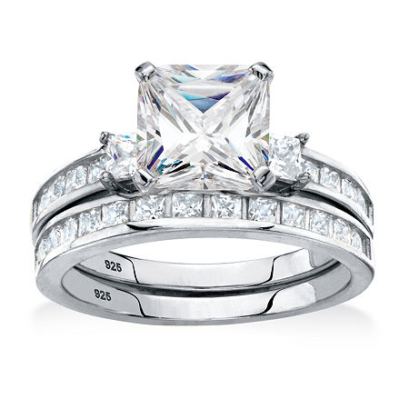 Click here for DiamonArt Womens 3 1/2 CT. T.W White Cubic Zirconi... prices