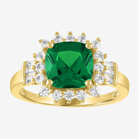 Click here for Womens Simulated Green Emerald Sterling Silver Coc... prices