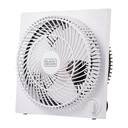 Click here for Black+Decker 9 Frameless Box Fan  One Size  White prices