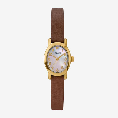 Click here for Timex Womens Brown Leather Strap Watch Tw2w82500jt... prices
