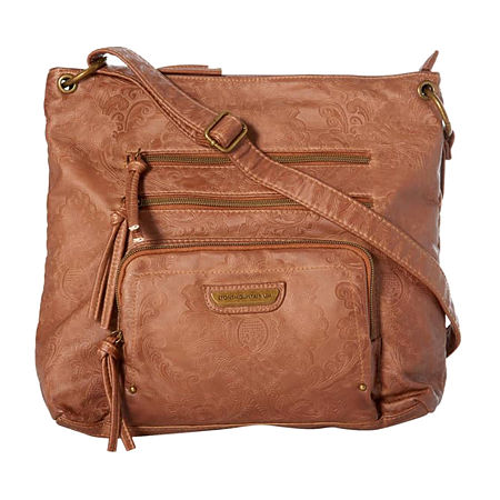 Click here for Stone Mountain Embossed Smokey Super Crossbody Bag... prices