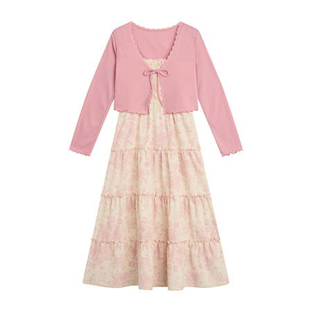 Click here for Byer California Big Kid Girls Midi 2-pc. Dress Set... prices