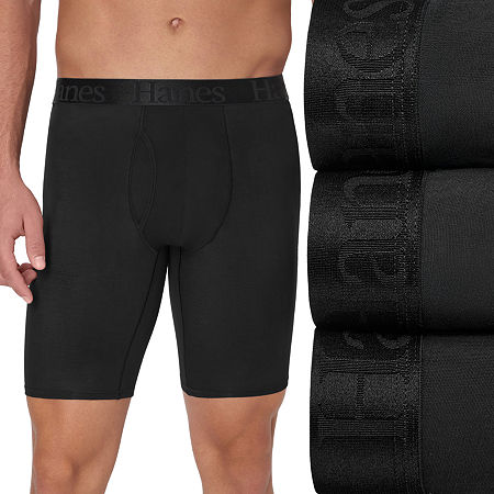Click here for Hanes Originals Ultimate Supersoft Mens 3 Pack Lon... prices