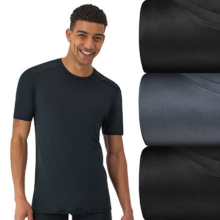Click here for Hanes Moves X-Temp Performance Mens 3 Pack Short S... prices